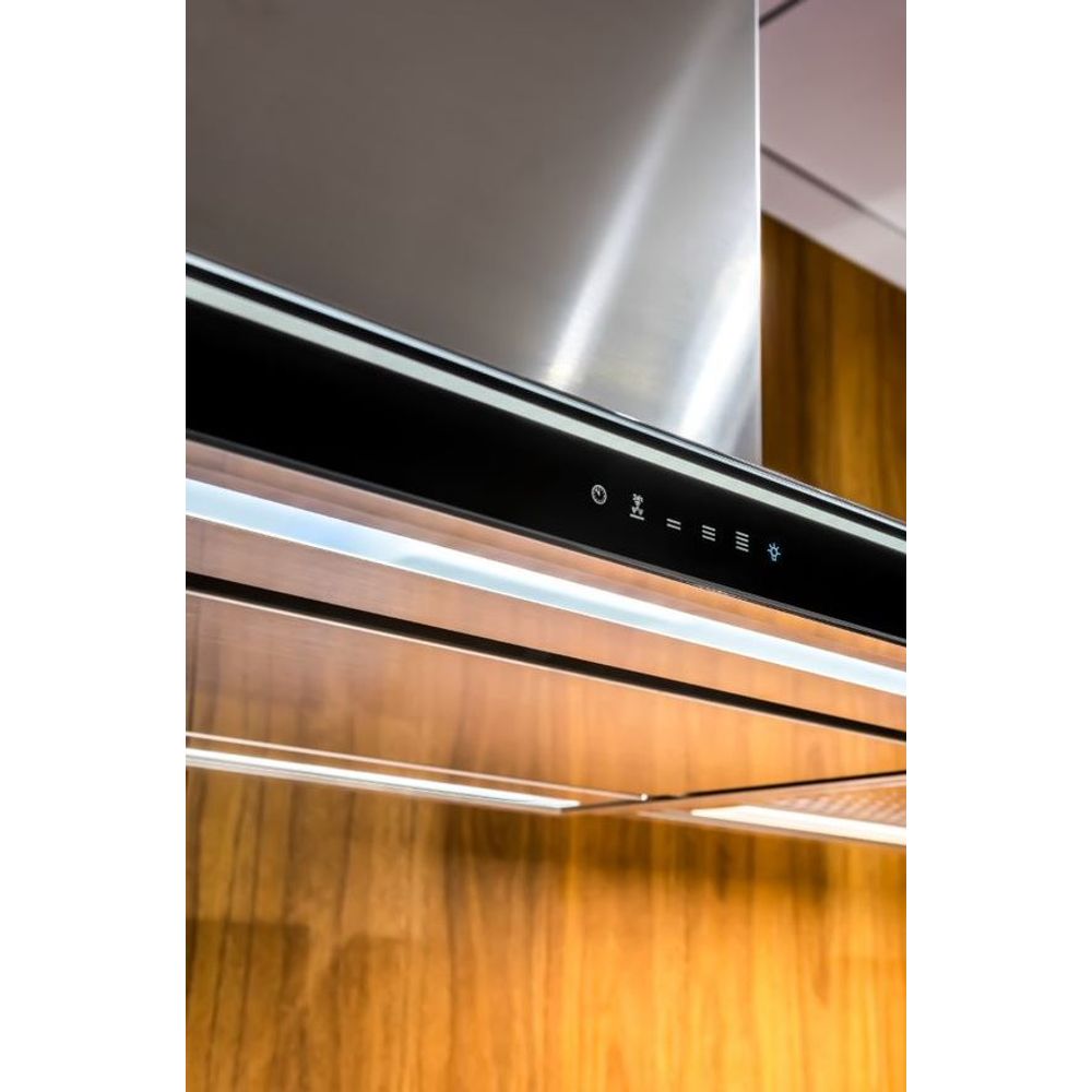 COIFA FALMEC LUMINA EVO NRS PAREDE 90CM 220V CLMN90.00P2#NROI490F ...