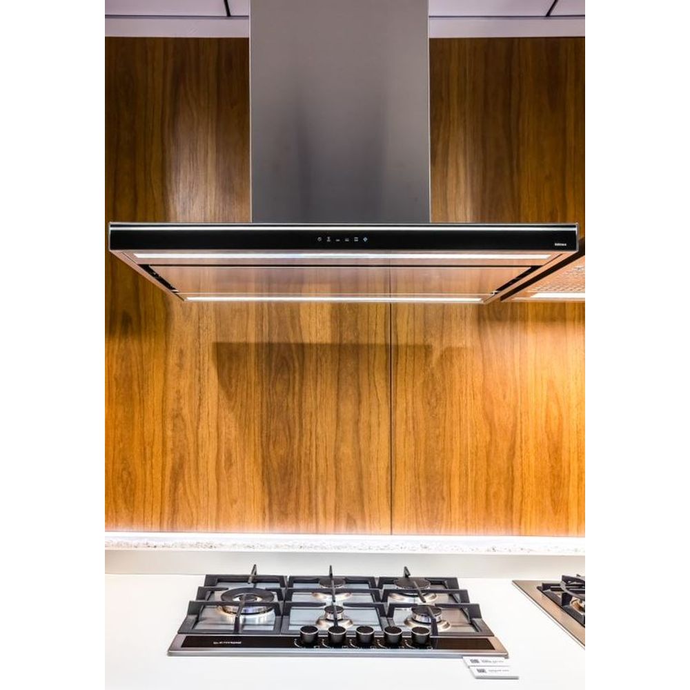 COIFA FALMEC LUMINA EVO NRS PAREDE 90CM 220V CLMN90.00P2#NROI490F ...