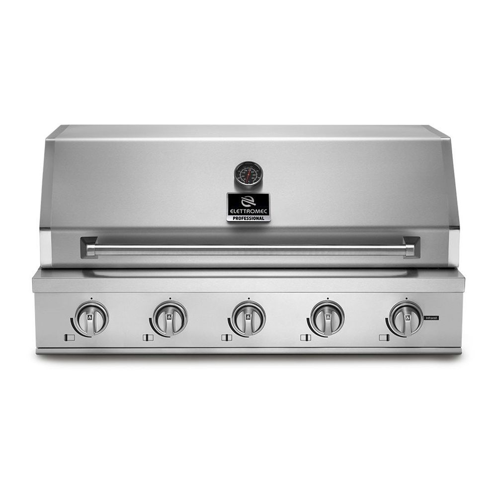 CHURRASQUEIRA A GÁS ELETTROMEC 95CM BBQ-5Q-95-XP-NSCA - excellenceshop